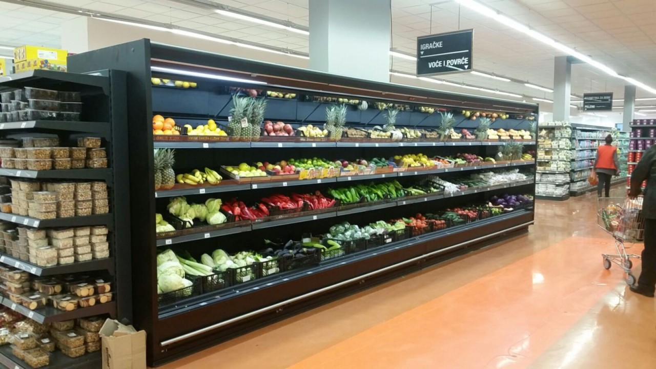 ΨΥΓΕΙΟ SELF SERVICE ΜΑΝΑΒΙΚΗΣ ΜΕ ΚΟΥΡΤΙΝΑ ΝΥΚΤΟΣ - INOX PRODUCTION